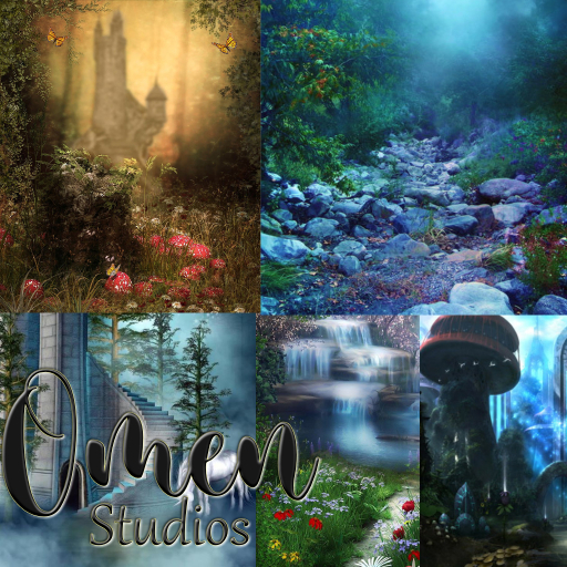 Second Life Marketplace - [ + OMEN STUDIOS + ] HD FAIRYTALE BACKGROUNDS PK 2 [ADD]